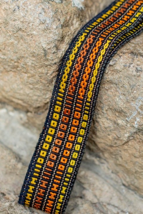Intuition Intention Hat Band - Removable Woven Hat Band – Andeana Hats