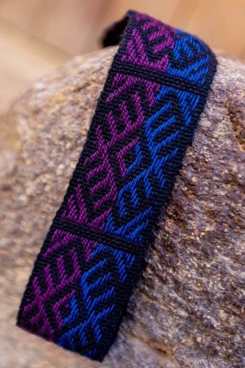 Wisdom Intention Hat Band - Removable Woven Hat Band – Andeana Hats